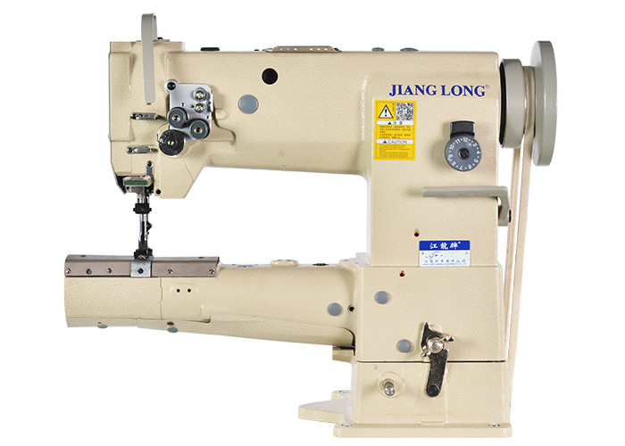 10.5mm Stitch Vertical Hook DP17 Double Needle Sewing Machine